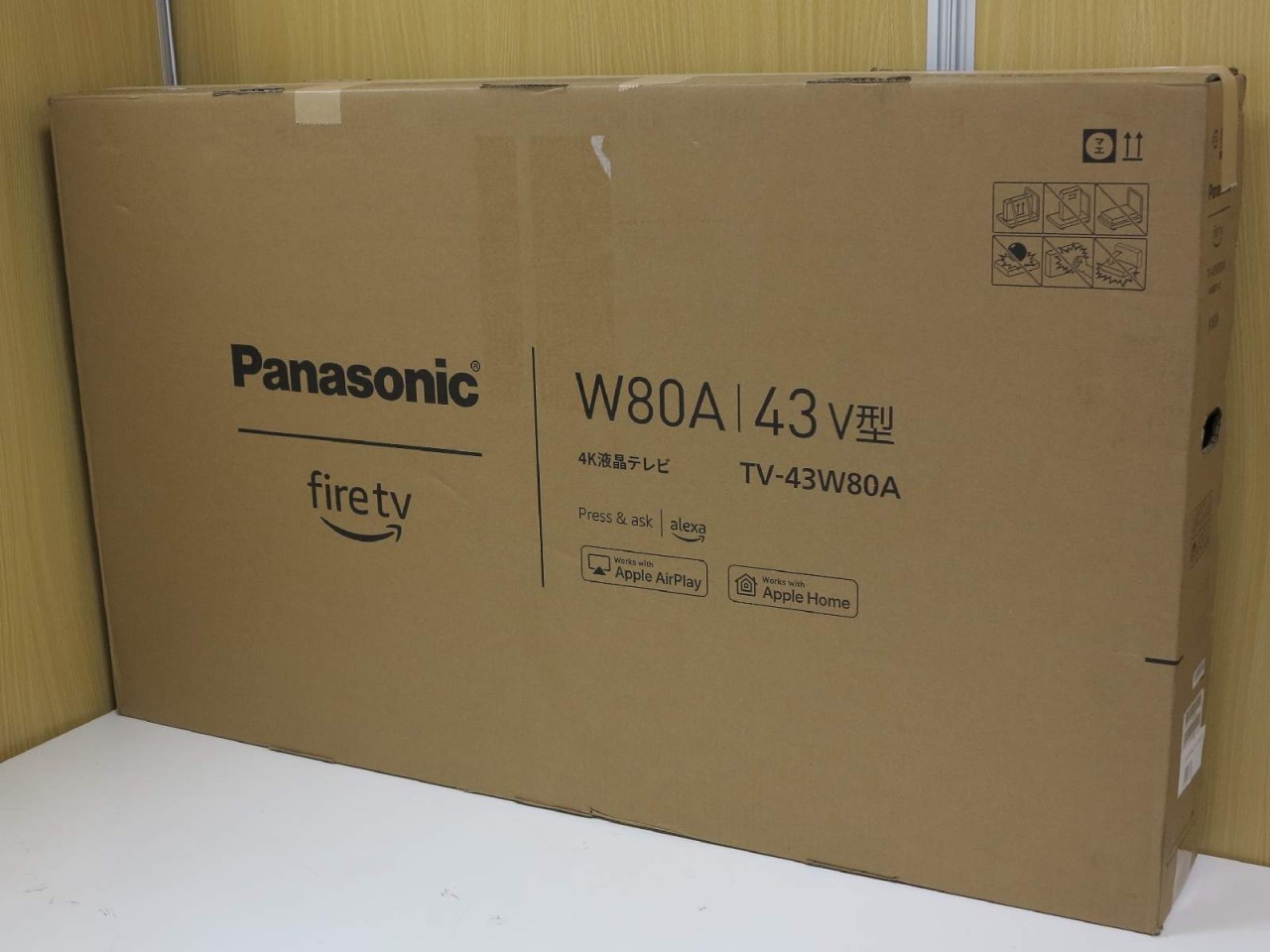 [USED]u058368 TV-43W80A | Panasonic | [中古]テレビ | |【WiNK Premium】ウインクプレミアム
